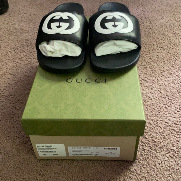 Gucci | Shoes | Gucci Oreo Limited Edition Flip Flops Slides Nwt | Poshmark